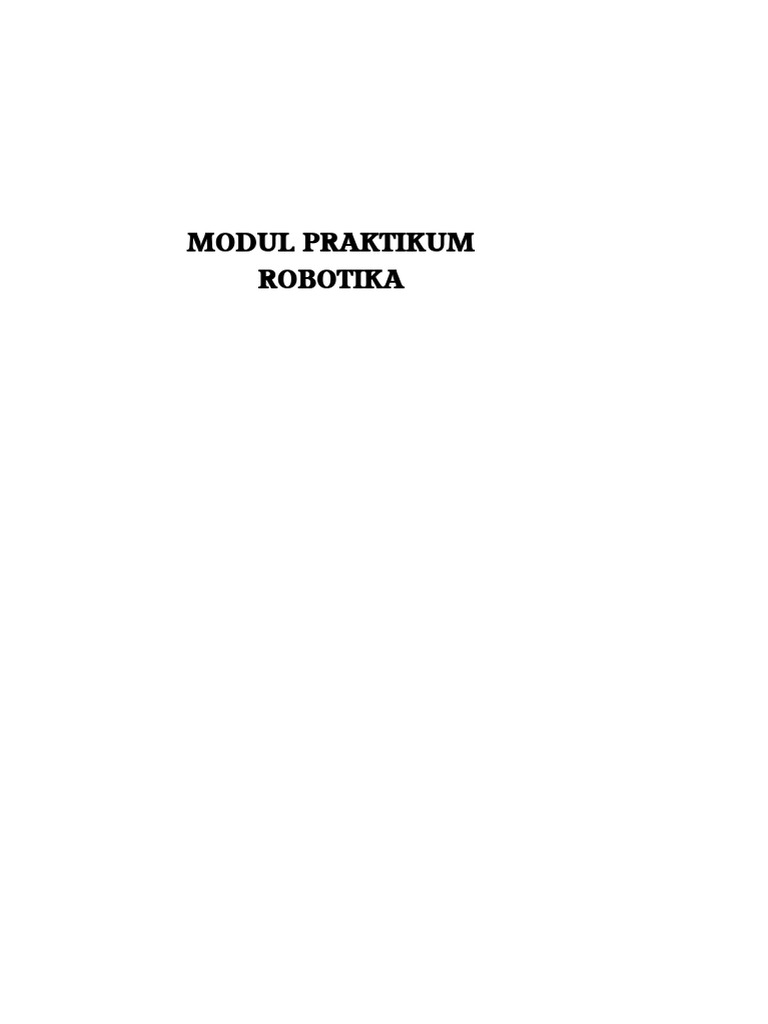 Pemrograman Robot Industri Mitsubsihi - v.2.2 - Unesco | PDF