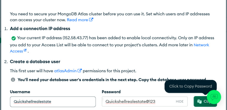 Project Overview Cloud MongoDB Cloud | PDF