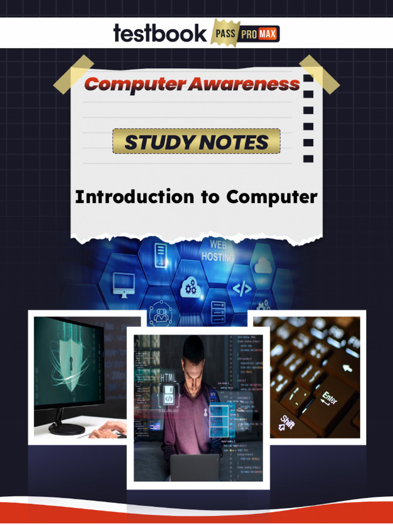 Introduction To Computers | PDF | Computer Monitor | Printer (Computing)