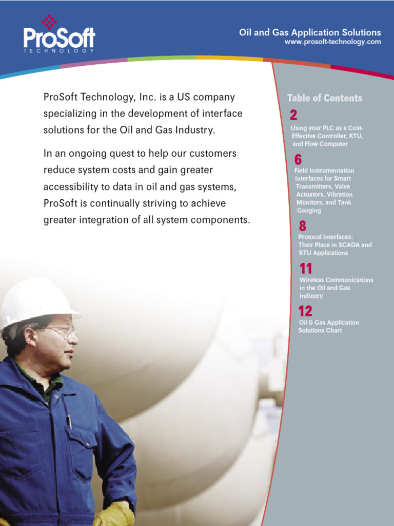 Prosoft Brochure - Wirless Comms | PDF | Scada | Programmable Logic ...