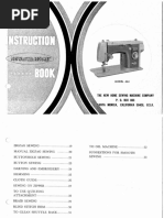 Sewmor 606 Manual | PDF