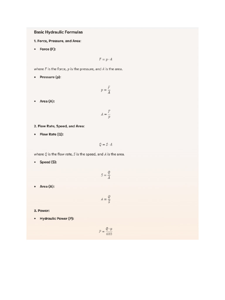 HYDRAULICS Notes | PDF
