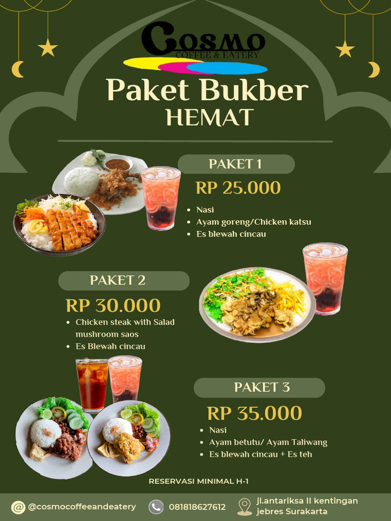 Hijau dan Krem Ilustrasi Modern Paket Menu Ramadhan Flyer.pdf | PDF