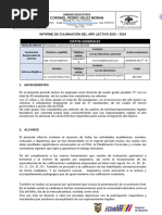 Informe Anual de Labores Del Docente Tutor | PDF | Aprendizaje