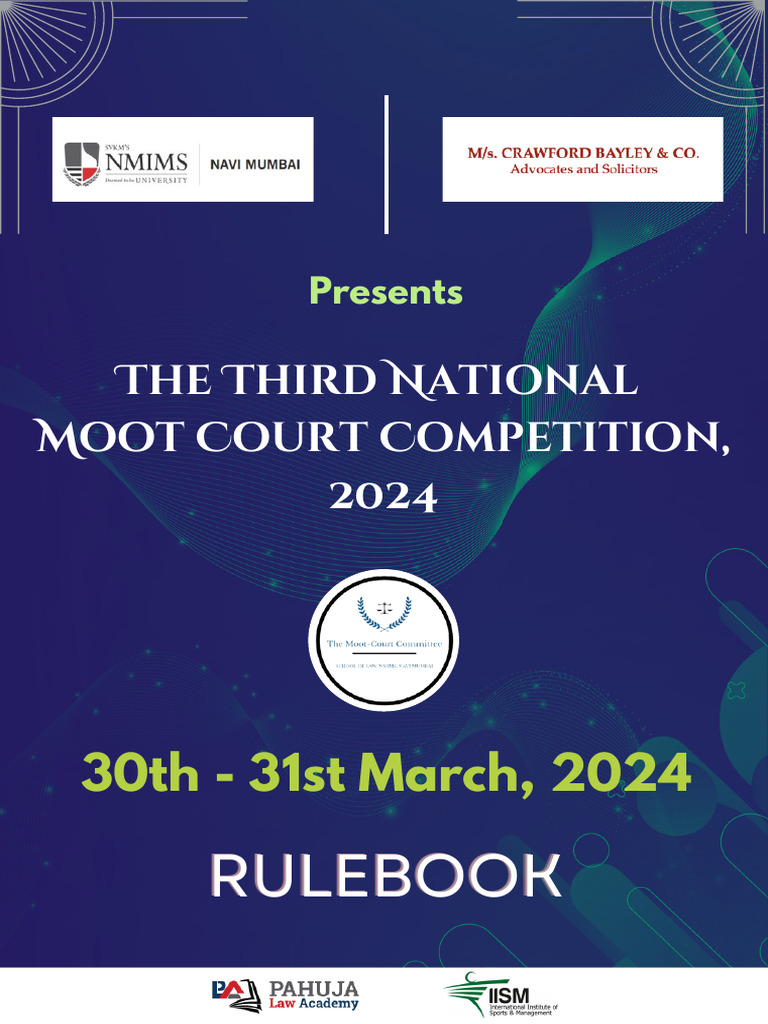 3RD NMCC Rulebook 2024 | PDF | Microsoft Word