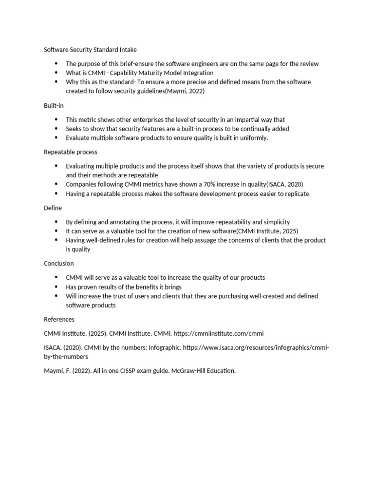 Cmit 425 Dis 8 v1 | PDF
