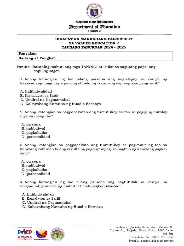 G7-TQ-Q4-SY-24-25 | PDF