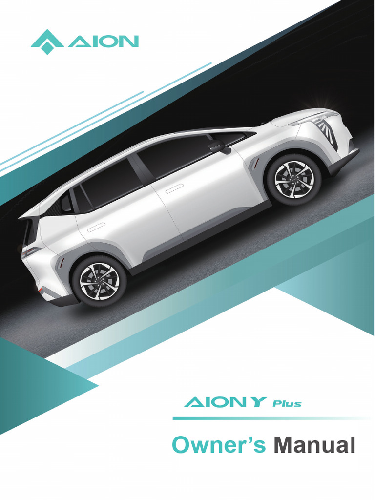 AION Y Plus User Manual Right Hand Drive | PDF | Mobile App | Trunk (Car)
