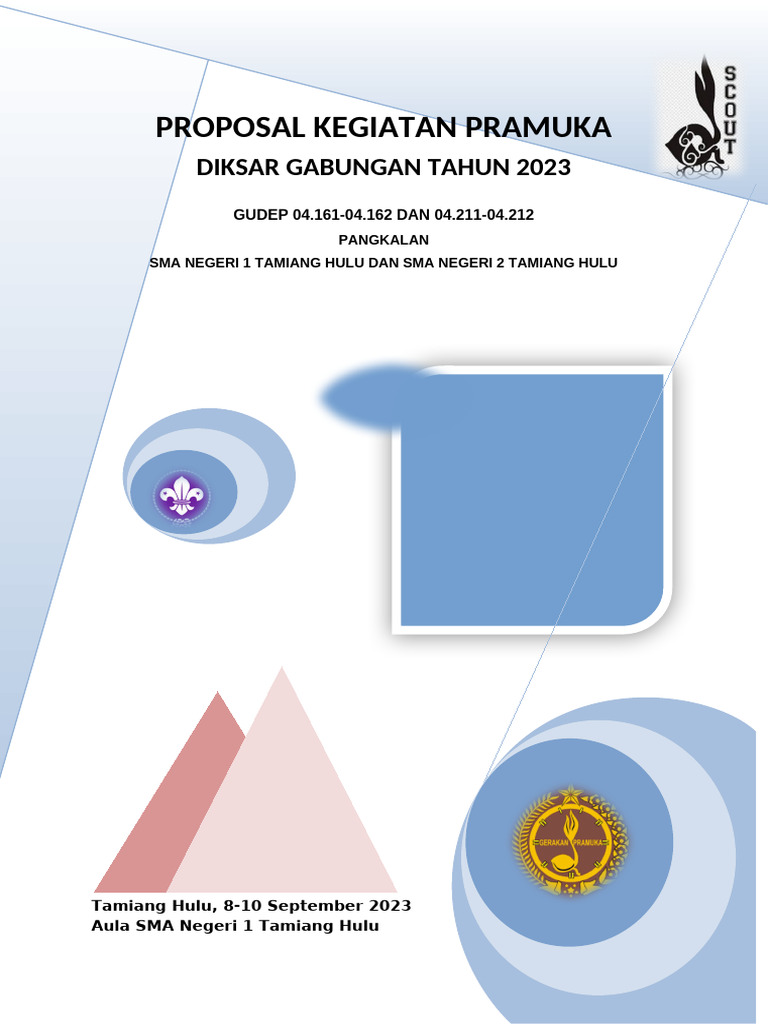Proposal Diksar Gabungan 2023 | PDF