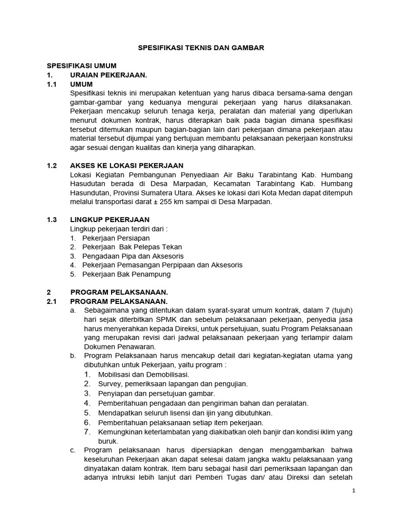 Spektek Tarabintang R2 | PDF