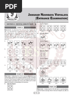 Navodaya Practice Question PDF Set - 6 Reasoning | PDF