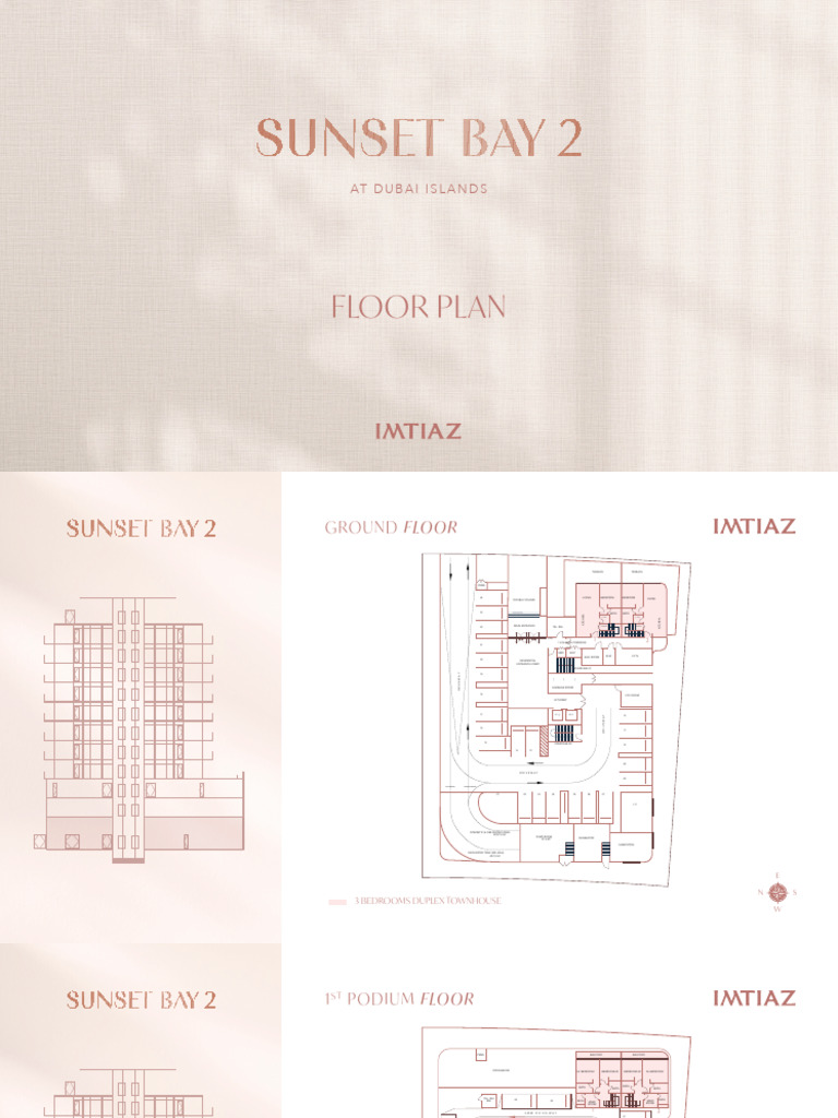 Sunset Bay 2 by Imtiaz - Floor Plan | PDF | Room | Interior Design