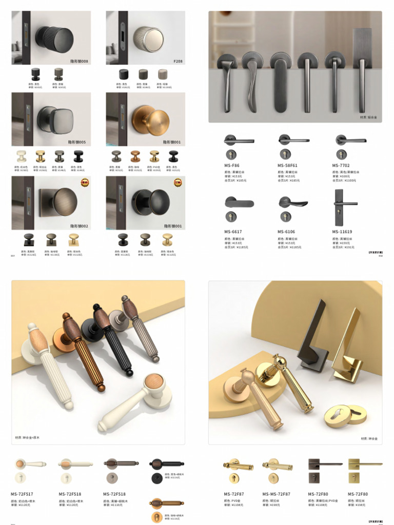 Catalog handles 2024 | PDF