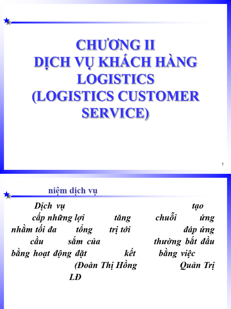 Chuong 2 Dich Vu Khach Hang | PDF