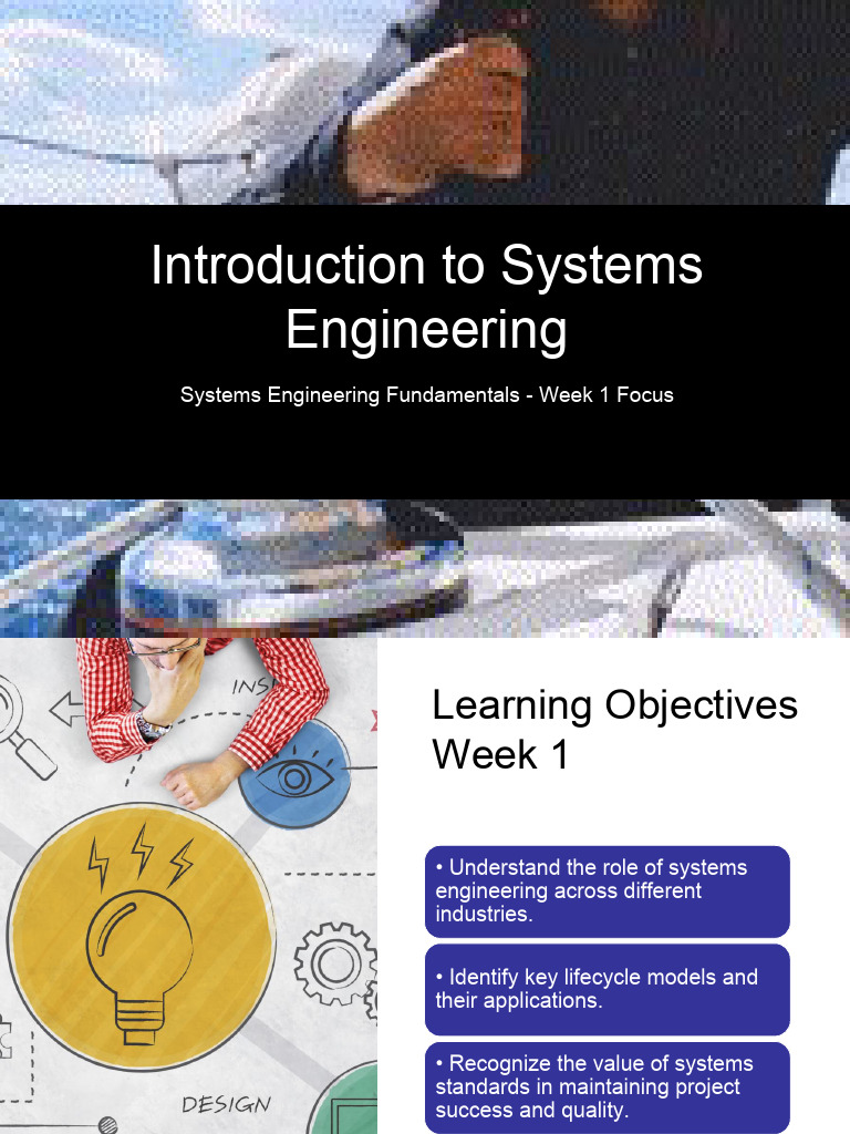 ISEM 530 Week 1 Systems Engineering | PDF