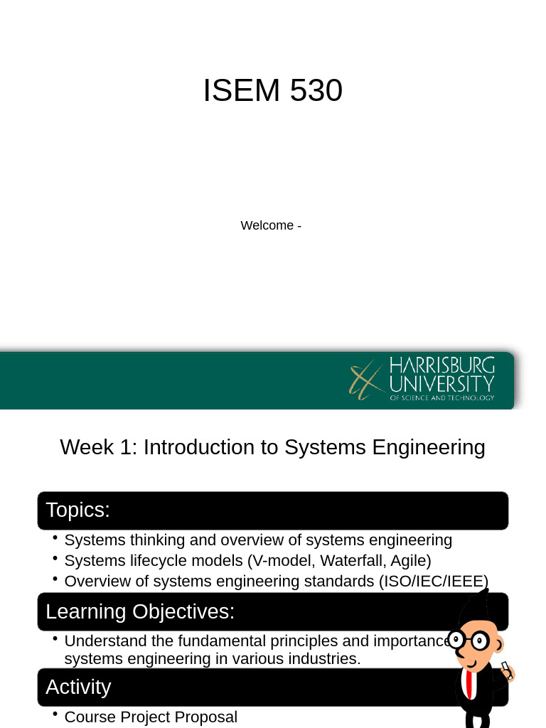 ISEM 530 Systems Engineering Course Summary | PDF | Systems Engineering | System