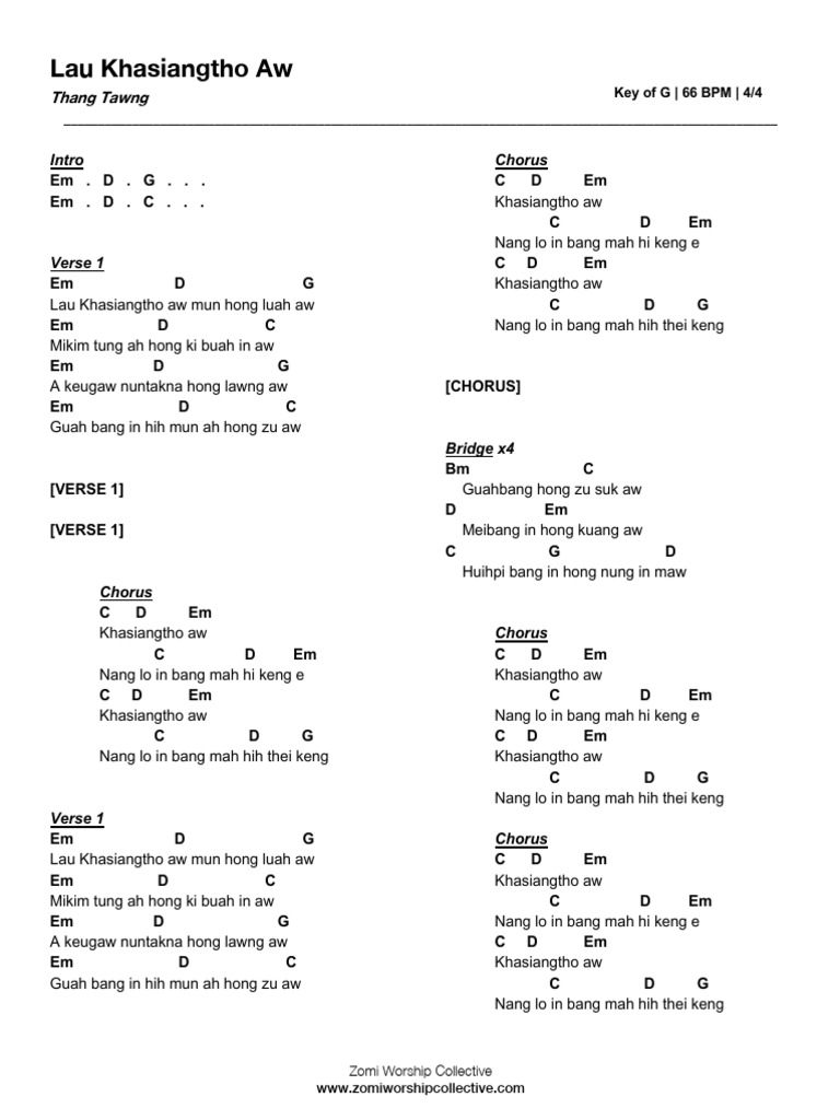 Lau-Khasiangtho-Aw-Thang-Tawng-G | PDF