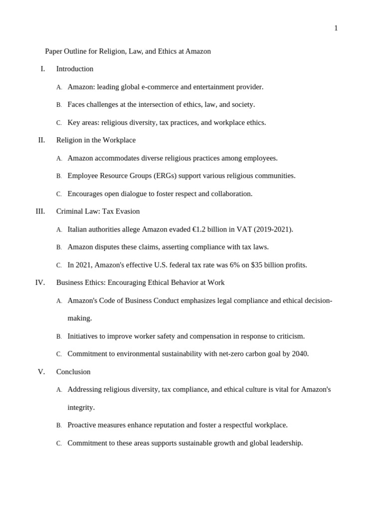 Paper Outline For Internal Factors Analysis Summary/system - IFAS | PDF