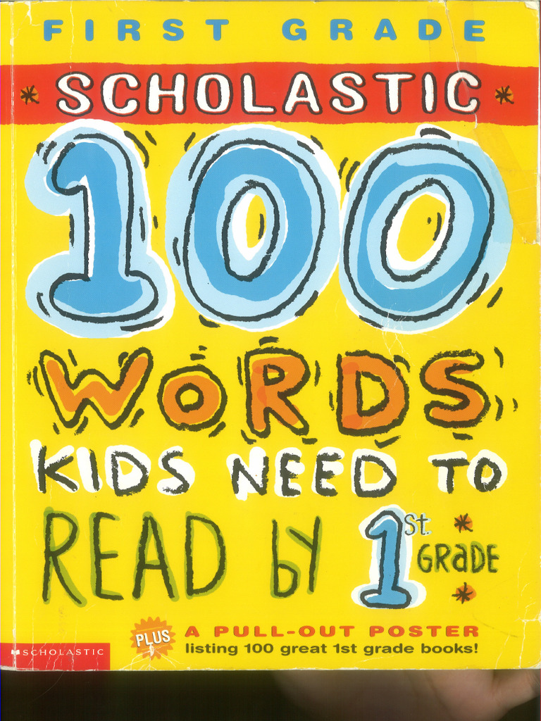 100 Scholastic Words Part 1 | PDF