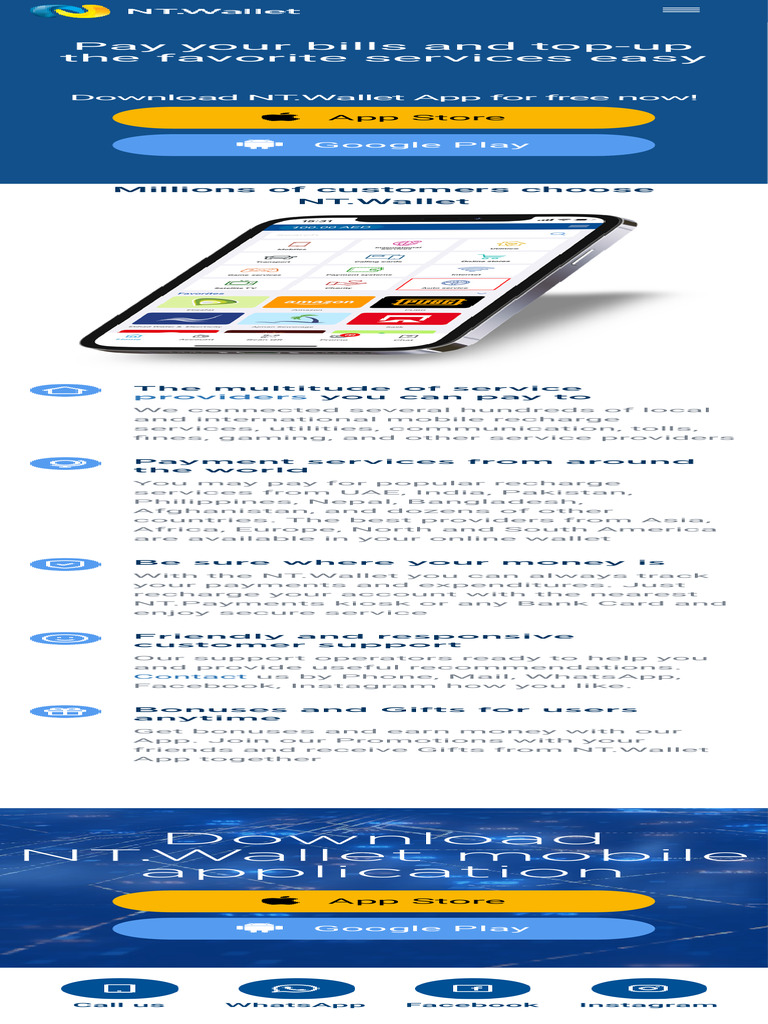 NT.wallet – International Mobile Recharge, Utility and Entertainment ...