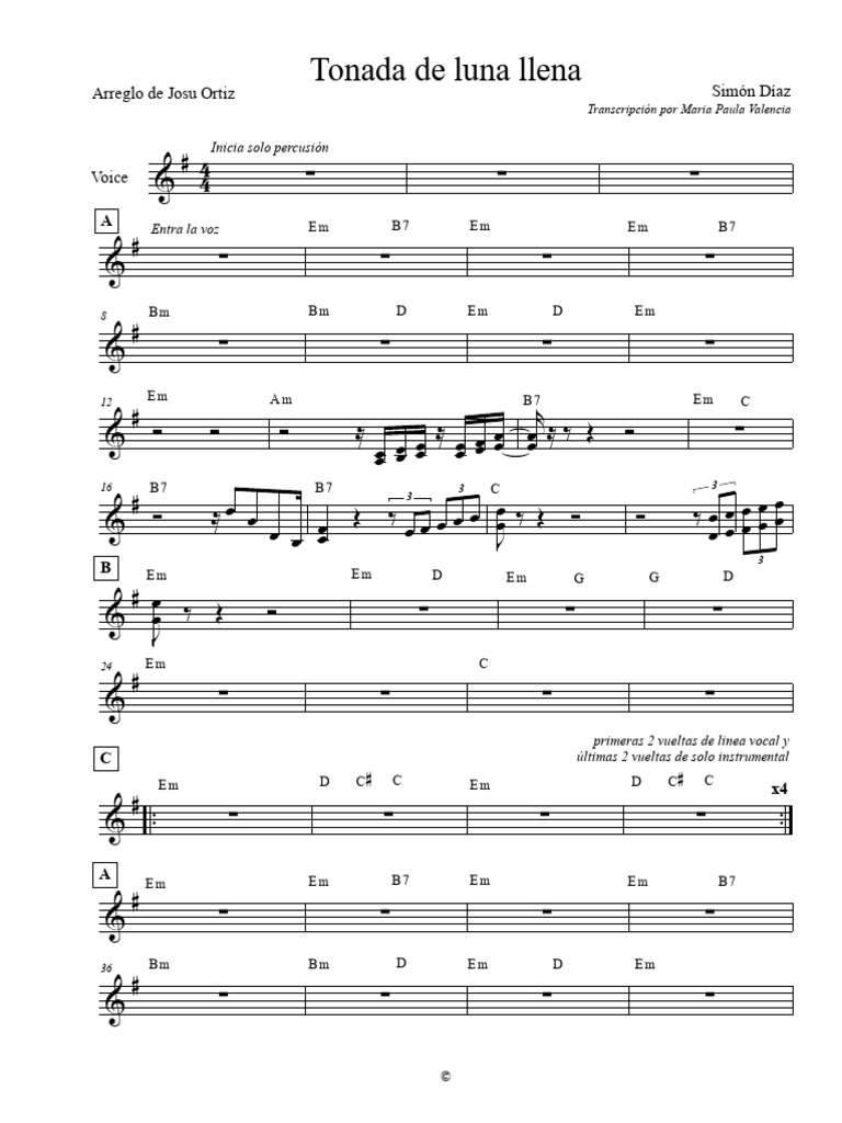 Tonada de Luna Llena (MUSIC) | PDF