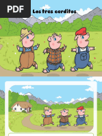 Los Tres Cerditos en Inglés | PDF