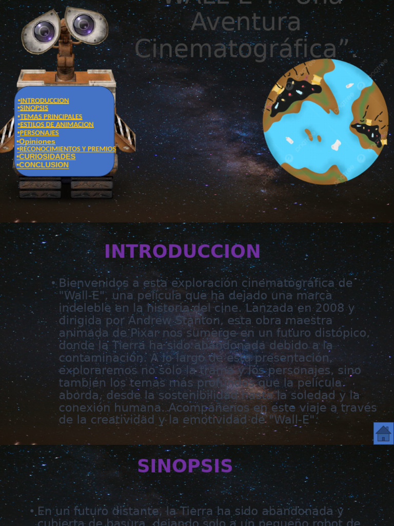 Proyecto Wall e | PDF