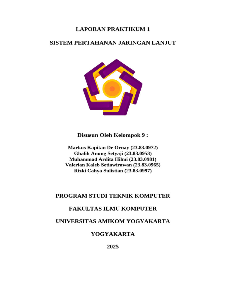 Laprak 01 Kelompok 09 | PDF
