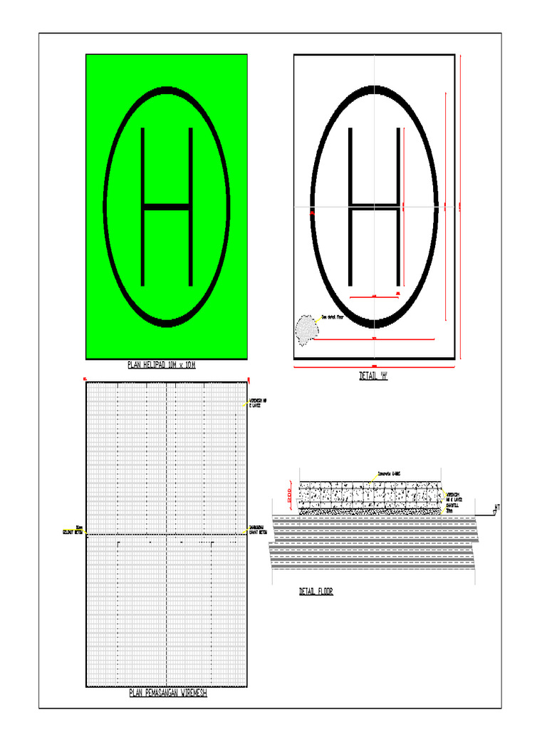 KAM - New Helipad 10M X 10M | PDF
