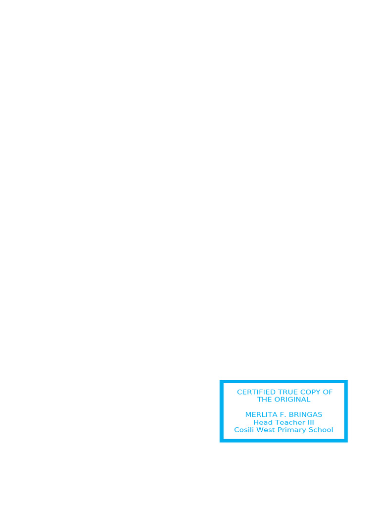 Certified True | PDF
