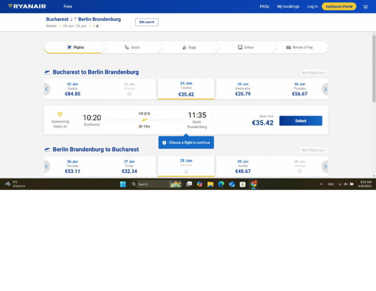 Available Flights | PDF
