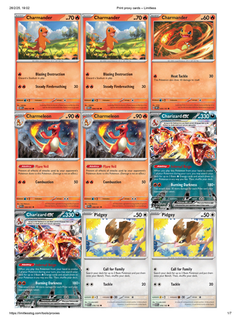 Print Proxy Cards - Limitless | PDF