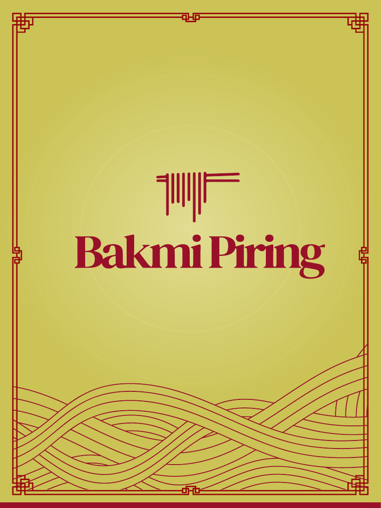 Menu dan Harga Bakmi Piring Kedoya | PDF