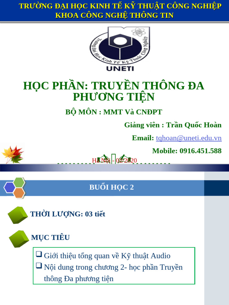 Bài Giảng - 2 Ttdpt - khoa Cntt | PDF