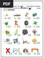 Pagpapantig Worksheets Teacher Steph Classroom | PDF