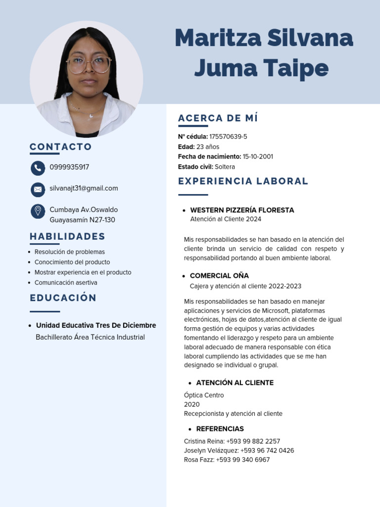 CVMaritza Juma CV - 20250319 - 173452 - 0000 | PDF