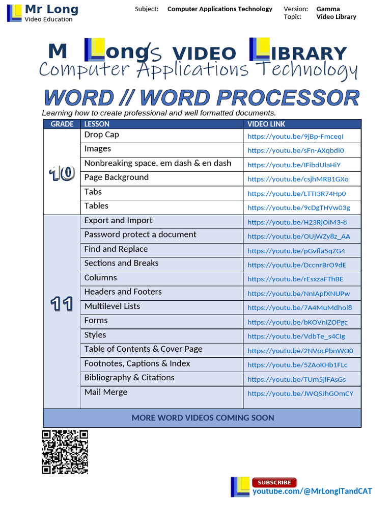 MR Long Video Library For CAT | PDF | Data Compression | Computer Data