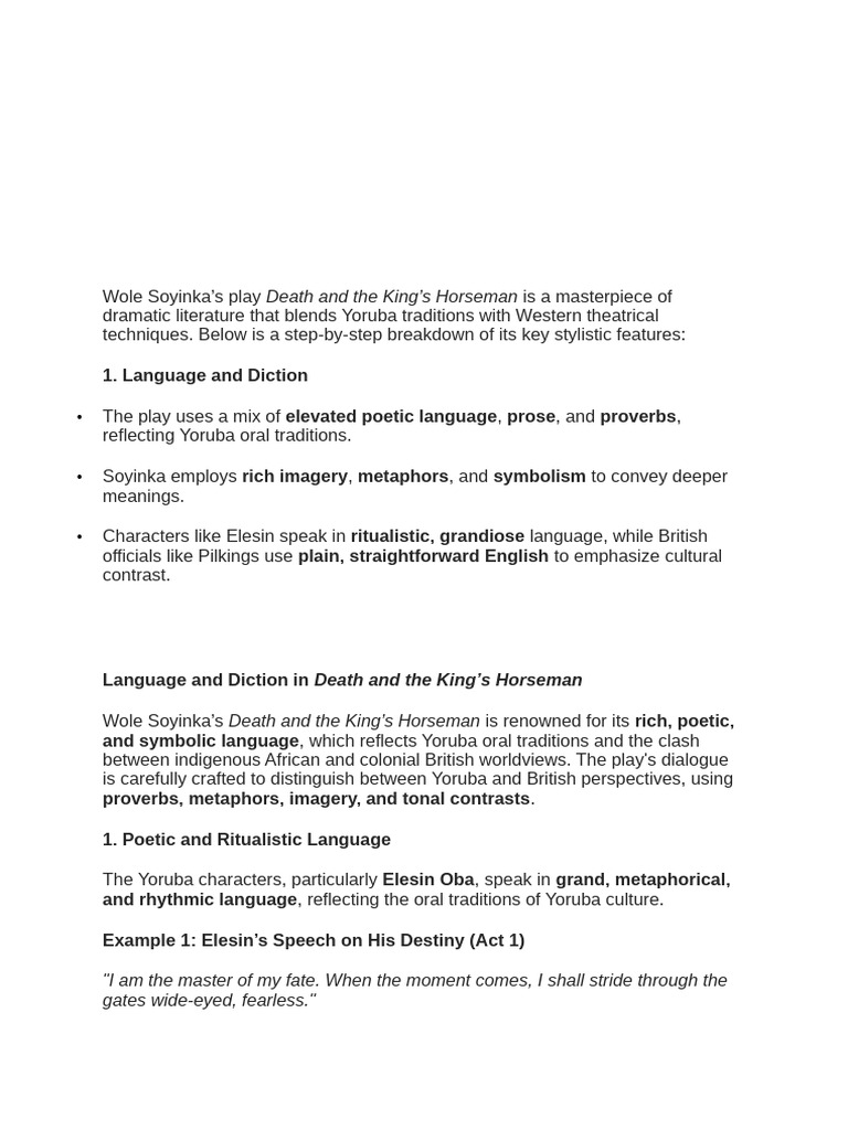 Stylistic Features 2 | PDF | Rituals