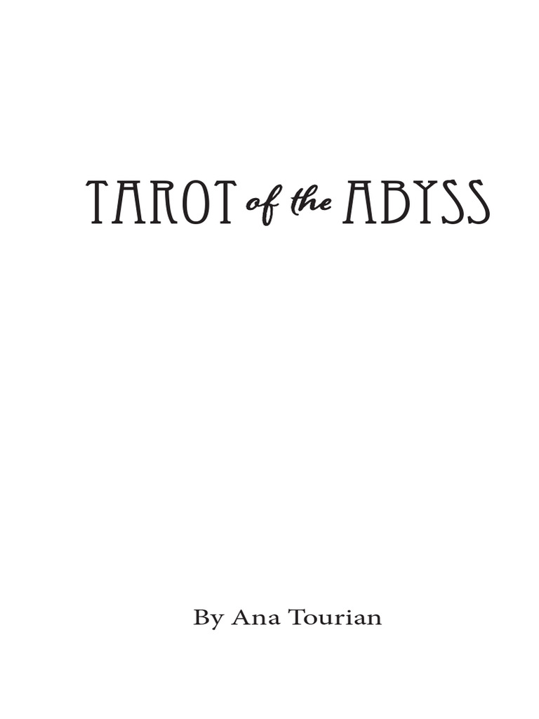 Tarot of The Abyss | PDF | Astrological Sign