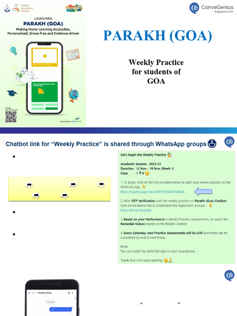 Parakh (Goa) : Weekly Practice For Students of GOA | PDF