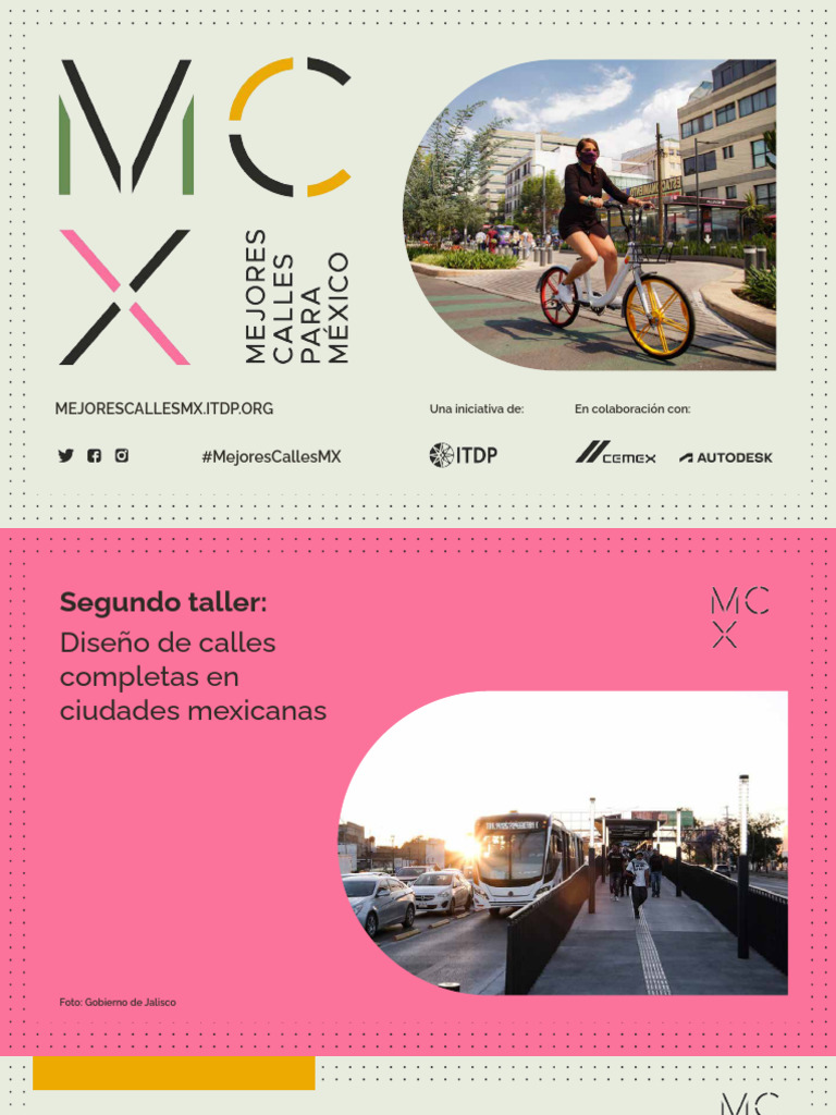Diseño de Calles Completas en México | PDF | Peatonal | Transporte