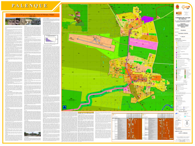Carta Urbana de Palenque | PDF