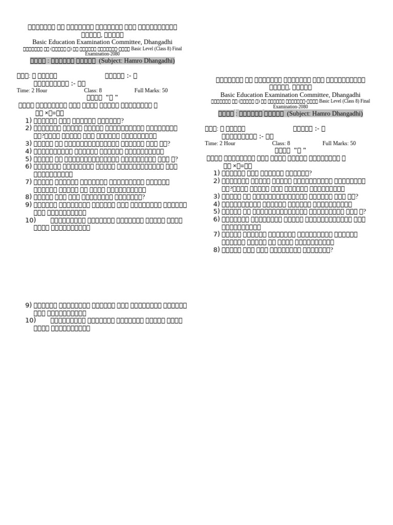 Hamro DHN Paper | PDF