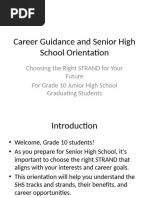 What Are The Senior High Strands | PDF