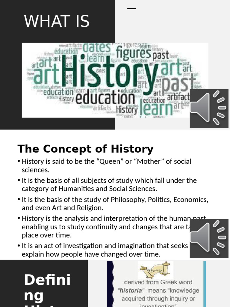 SLIDES-What Is History | PDF | Witchcraft | Social Sciences