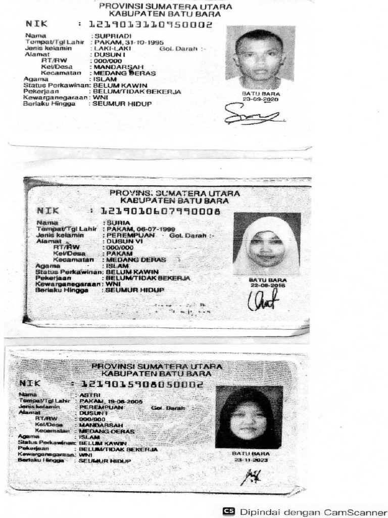 03. KTP DAN KK ANAK LL | PDF