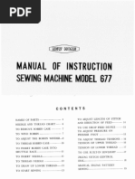Sewmor 606 Manual | PDF