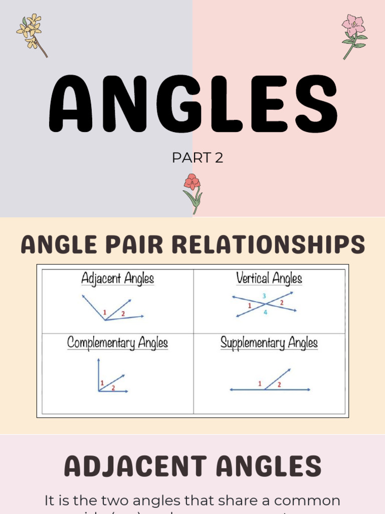 3.-Angle-Pair-Relationship..L | PDF