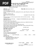 01.8. 2022 - BM Dang Ky Dich Vu VETC (Dung Cho To Chuc) - Final | PDF