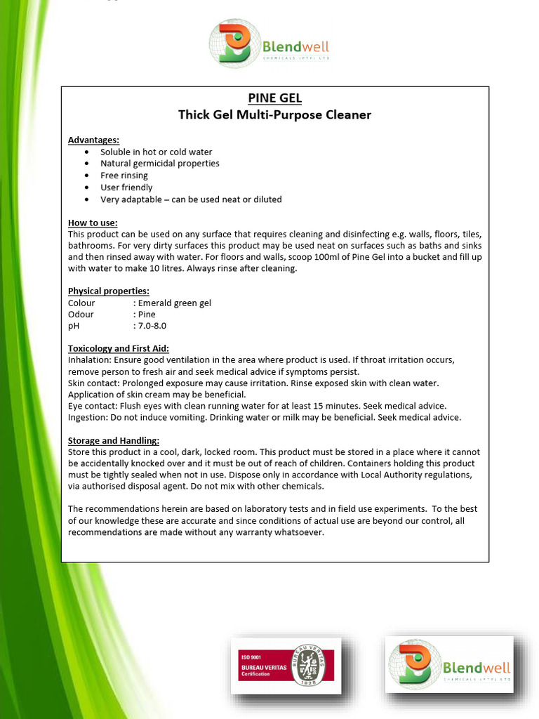 Pine-Gel | PDF